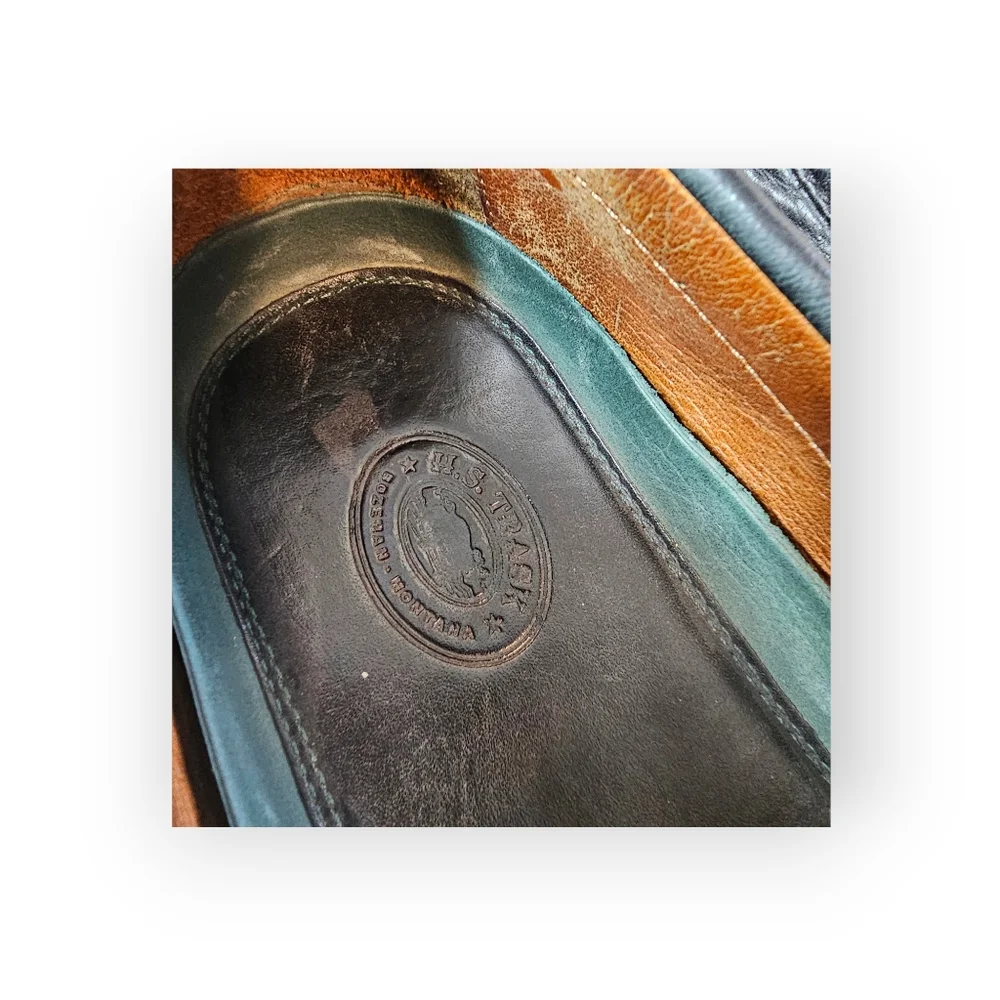 Vintage | Shoes | Vintage Hs Trask Handmade Leather Loafers Bozeman ...